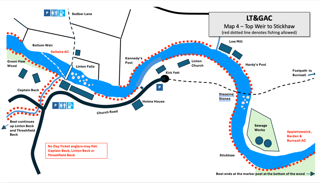 River maps | LINTON, THRESHFIELD & GRASSINGTON